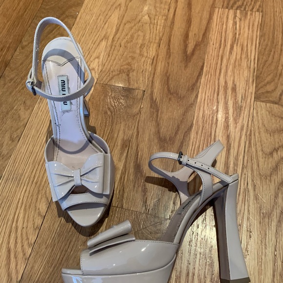 Miu Miu | Shoes | Miu Miu Platform Heels | Poshmark